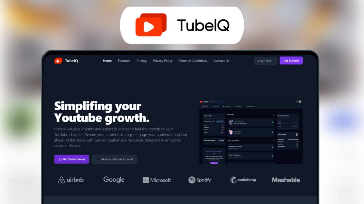 TubeIQ Lifetime Deal 🚀 Advanced YouTube Analytics & SEO | Lifetimo.com