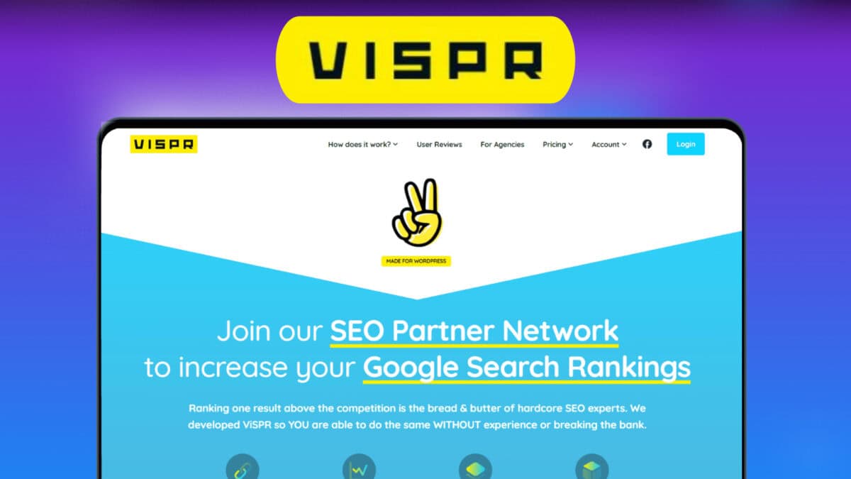 ViSPR Lifetime Deal 🛠️ Advanced Link Building Solution For WordPress | Lifetimo.com
