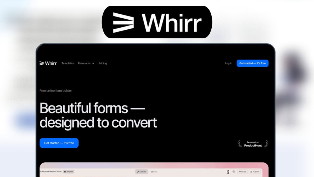 Whirr Lifetime Deal 🚀 No-Code Forms & Surveys Made Easy | Lifetimo.com