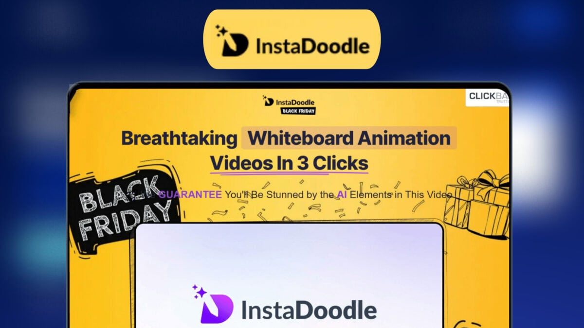 InstaDoodle Lifetime Deal – Only $27 | AI Text-to-Video Doodle Engine | Lifetimo.com