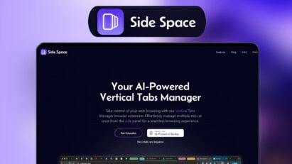 Side Space Lifetime Deal | AI-Powered Vertical Tabs Manager | Lifetimo.com