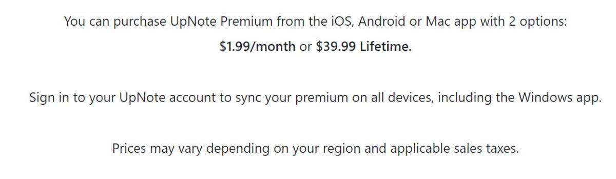 UpNote Lifetime Deal | Lifetimo.com