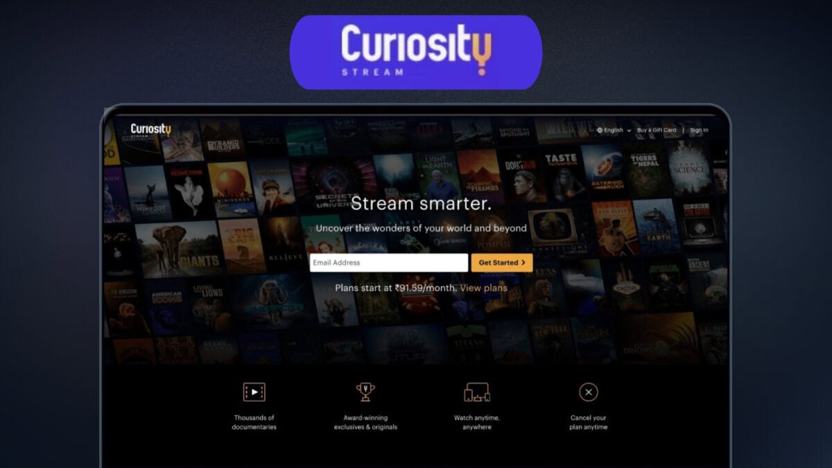 Curiosity Stream Lifetime Deal | Unlimited Access to Award-Winning ...