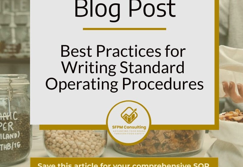 Best Practices for Writing Standard Operating Procedures | SFPM Consulting