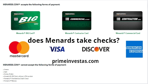 Does Menards Take Checks? (All You Need To Know) - PrimeInvestas