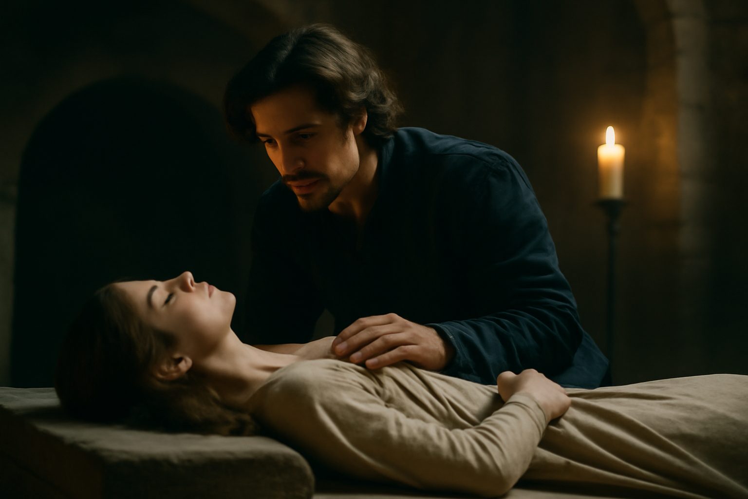 Romeo & Juliet Act 5 Scene 3 – Grief of my son's exile hath stopp'd her ...