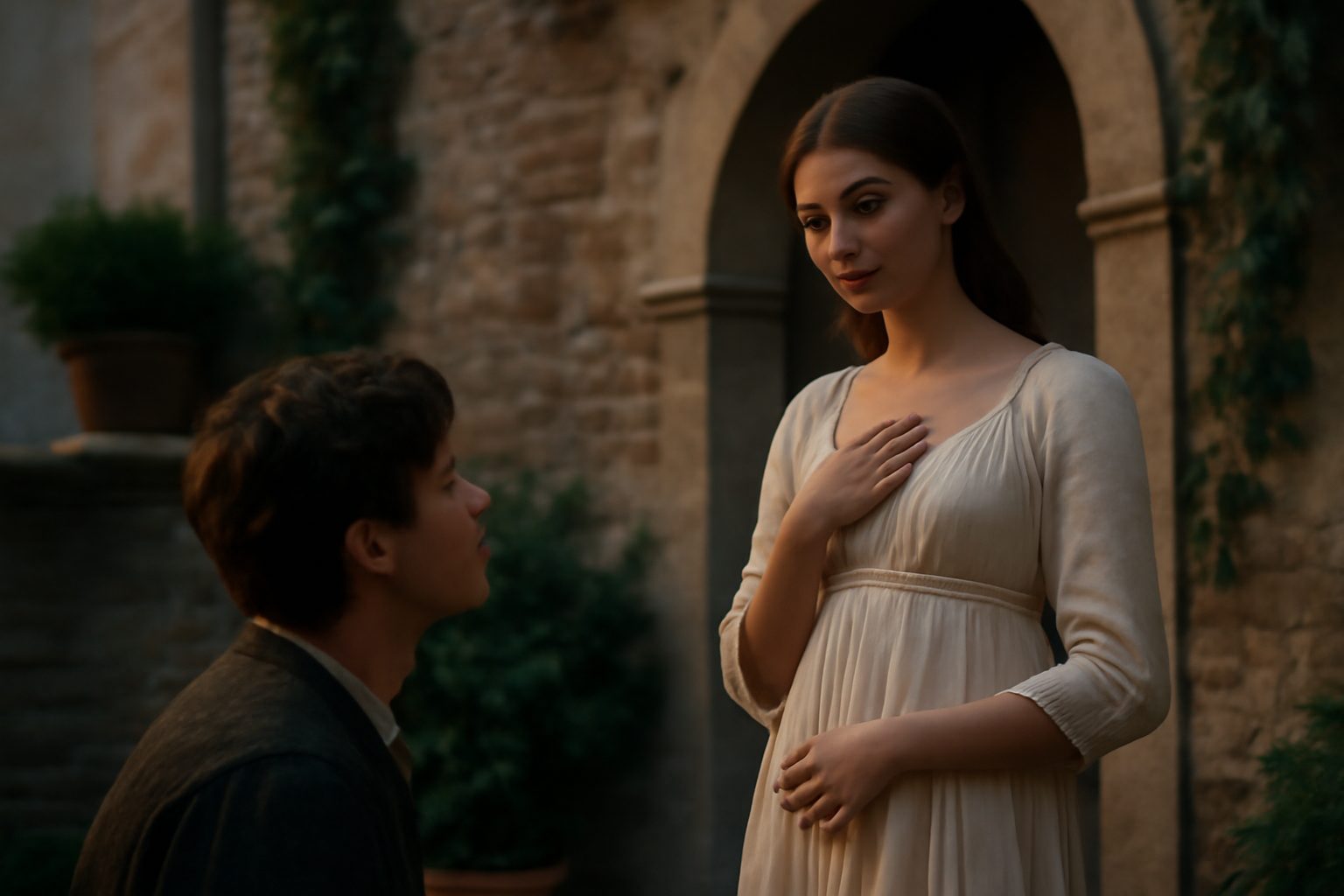 Romeo & Juliet Act 2 Scene 2 – Her vestal livery is but sick and green