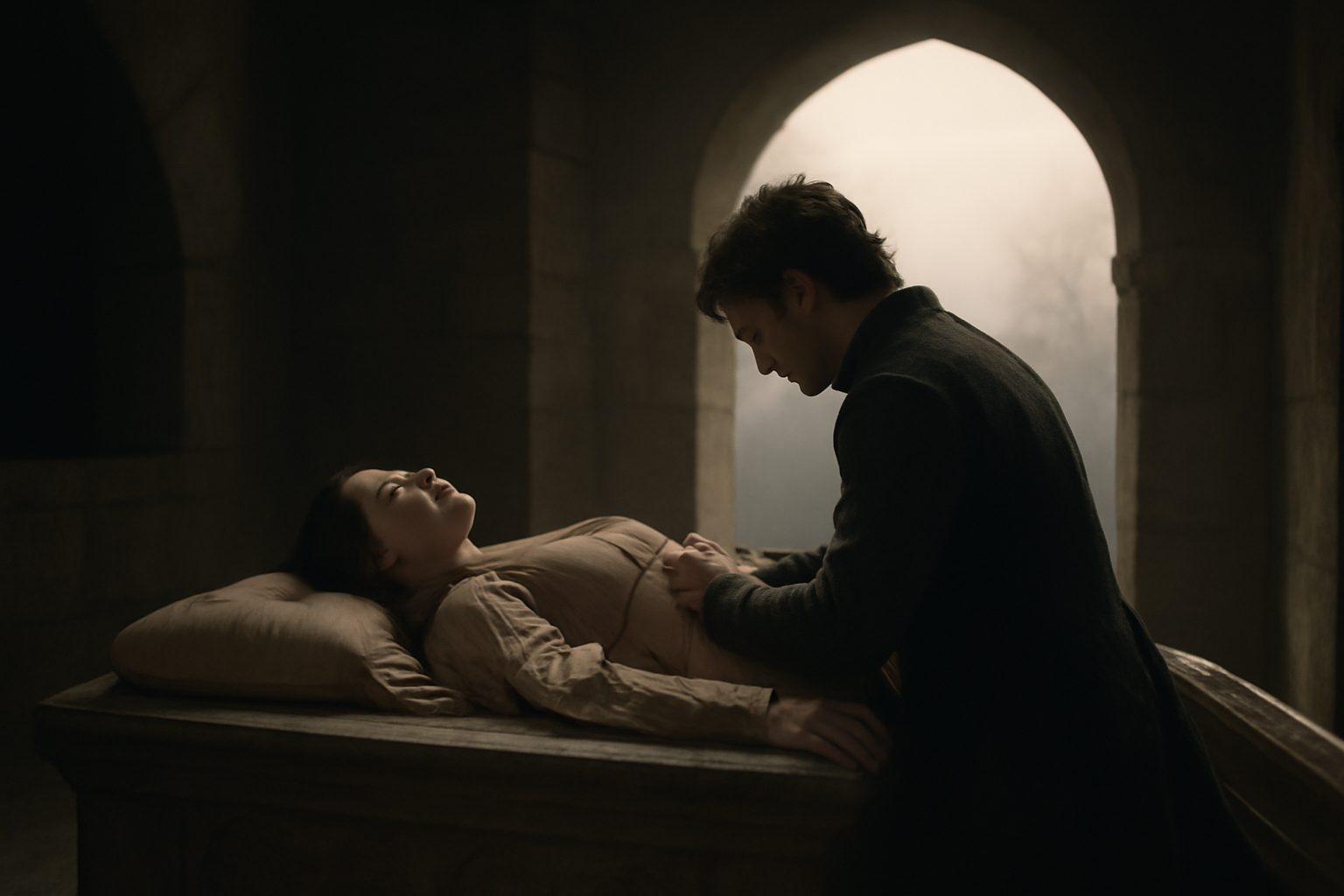 Romeo & Juliet Act 5 Scene 3 – Grief of my son's exile hath stopp'd her ...