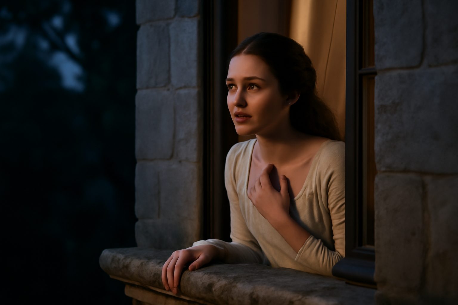 Romeo & Juliet Act 2 Scene 2 – Her vestal livery is but sick and green