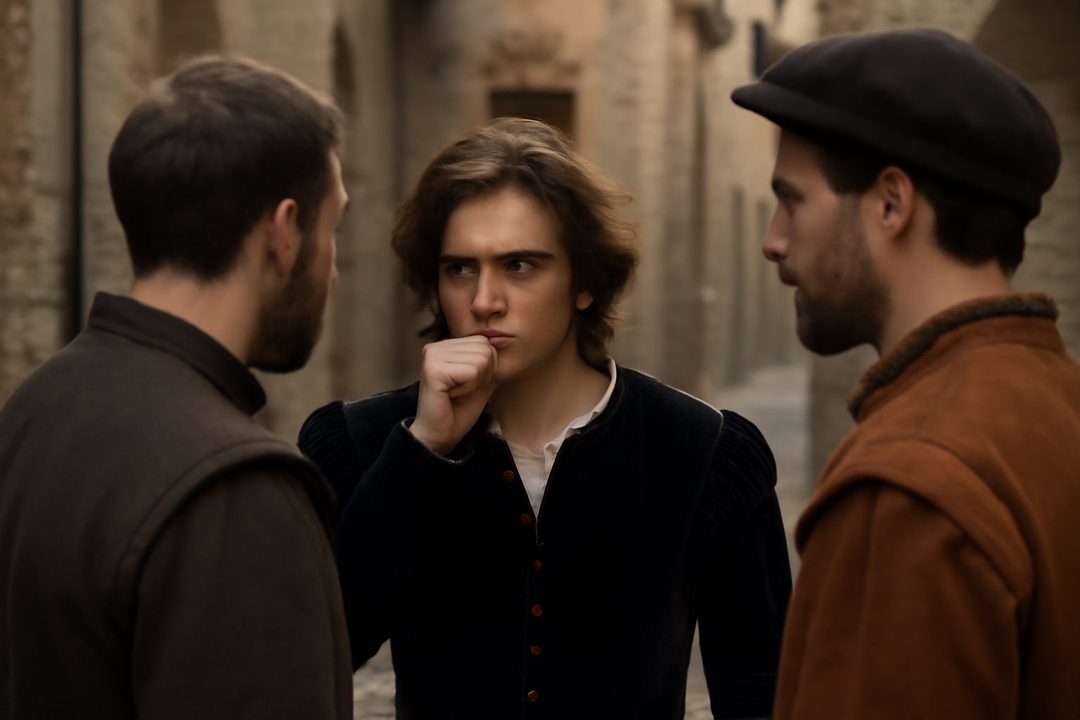 Romeo & Juliet Act 1 Scene 1 – By thee, old Capulet, and Montague,