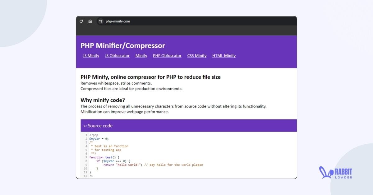 Minify PHP: Should you do it? The Helpful Tools For it? Minify PHP: Should you do it? The Helpful Tools For it?