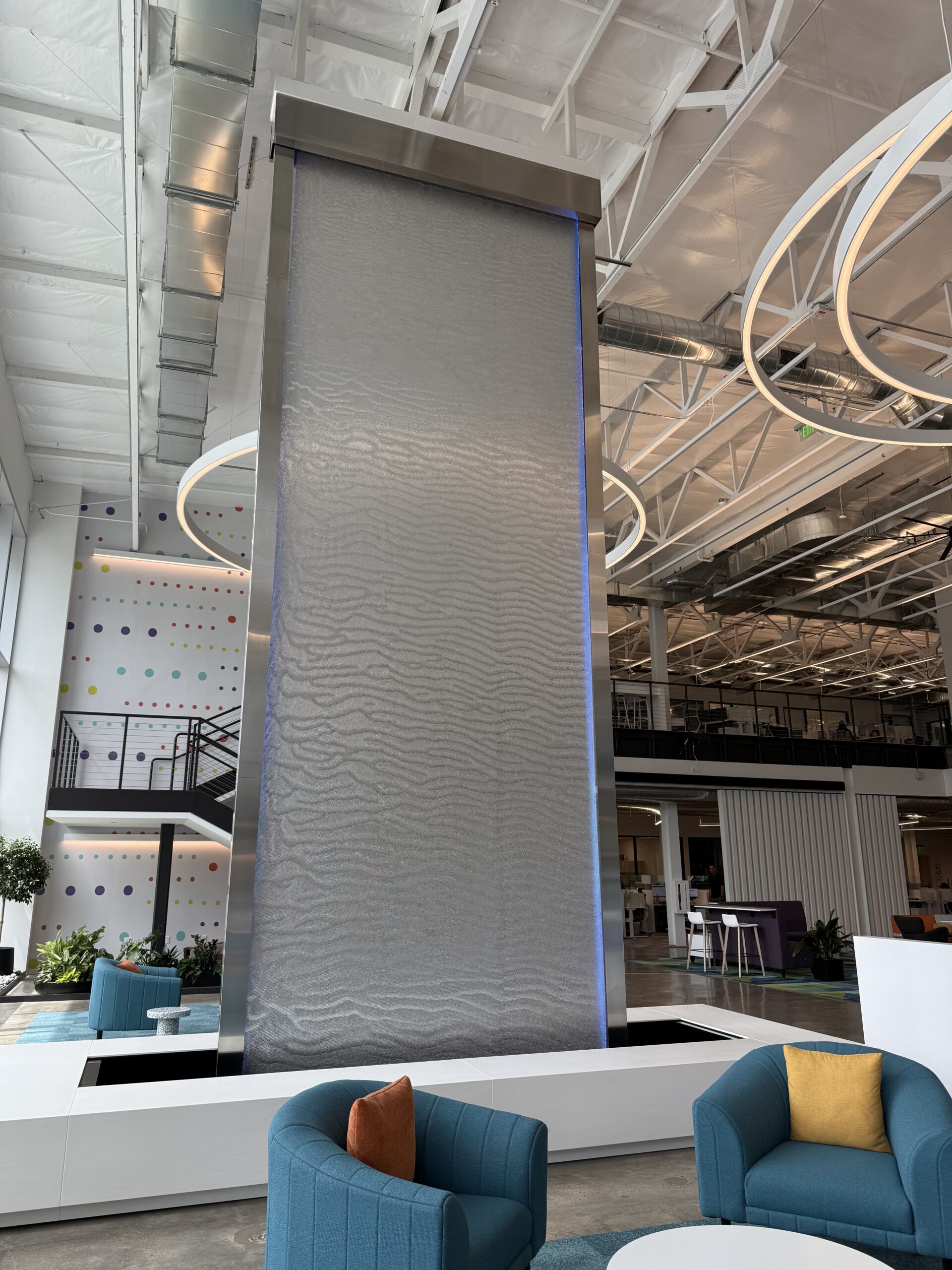 Indoor Mesh Water Features by Midwest Tropical