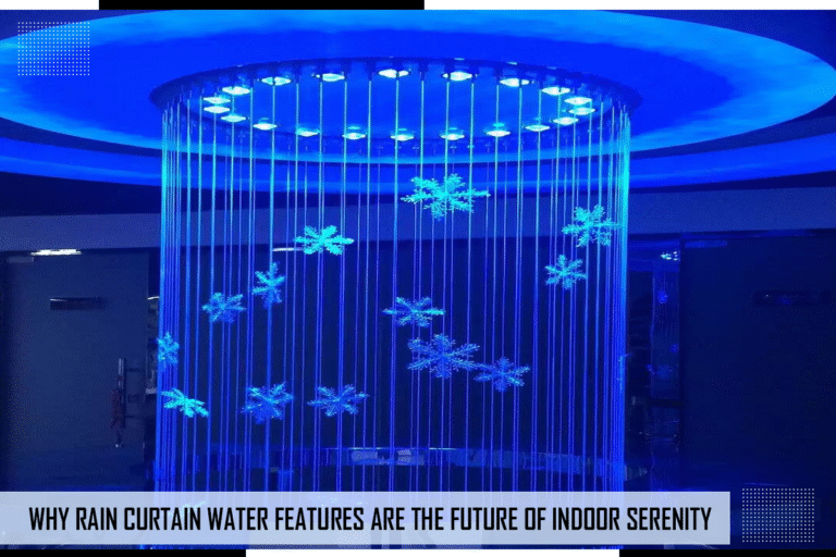 Why Rain Curtain Water Features Are The Future Of Indoor Serenity ...
