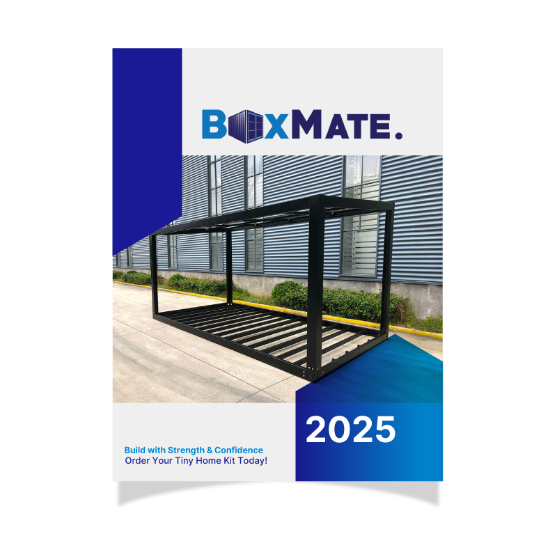 Tiny Home Kit For Sale | Durable Steel Frame Kits for 20ft Tiny Houses ...