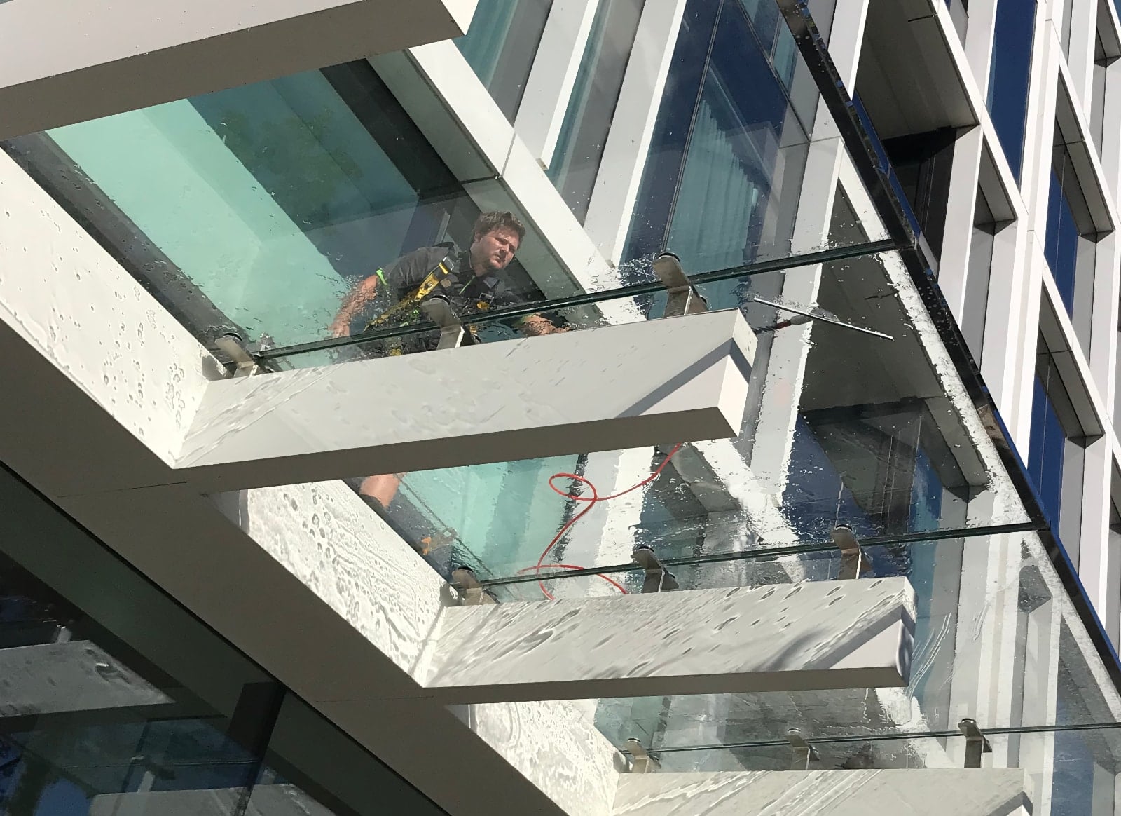 Glass Canopy Cleaning Melbourne | CSA High Access Experts