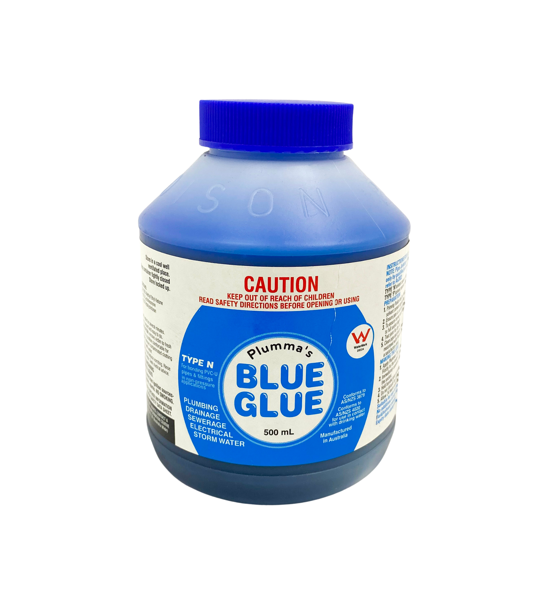 Blue Glue – Type N Blue Solvent Cement – Fusion QLD Pty Ltd