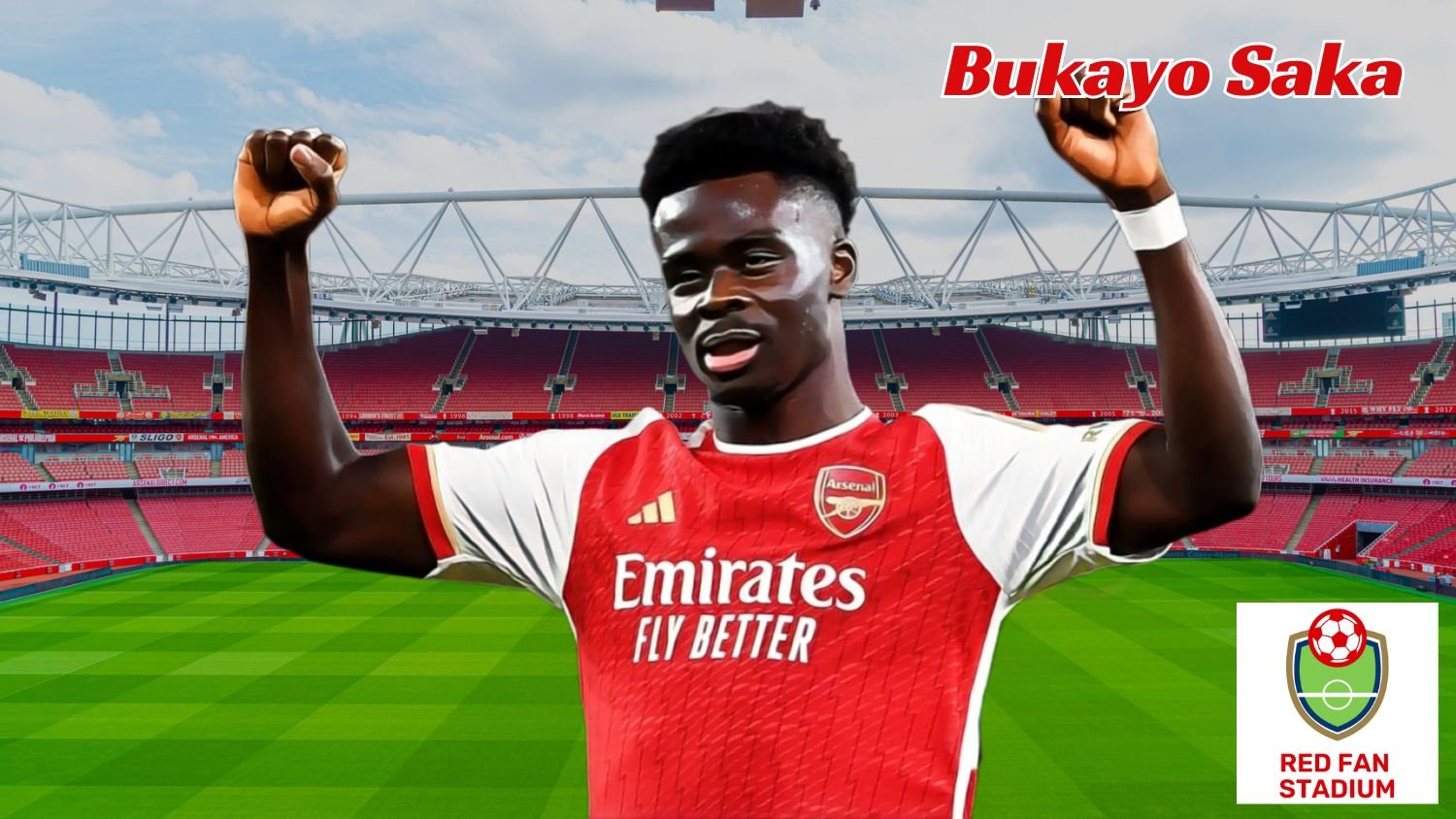 Bukayo Saka - Arsenal | Red Fan Stadium