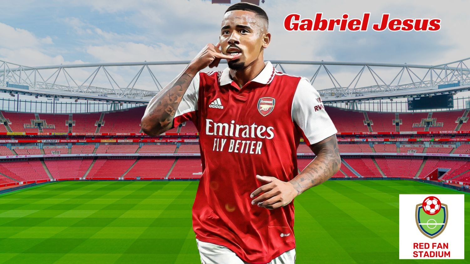 Gabriel Jesus - Arsenal | Red Fan Stadium