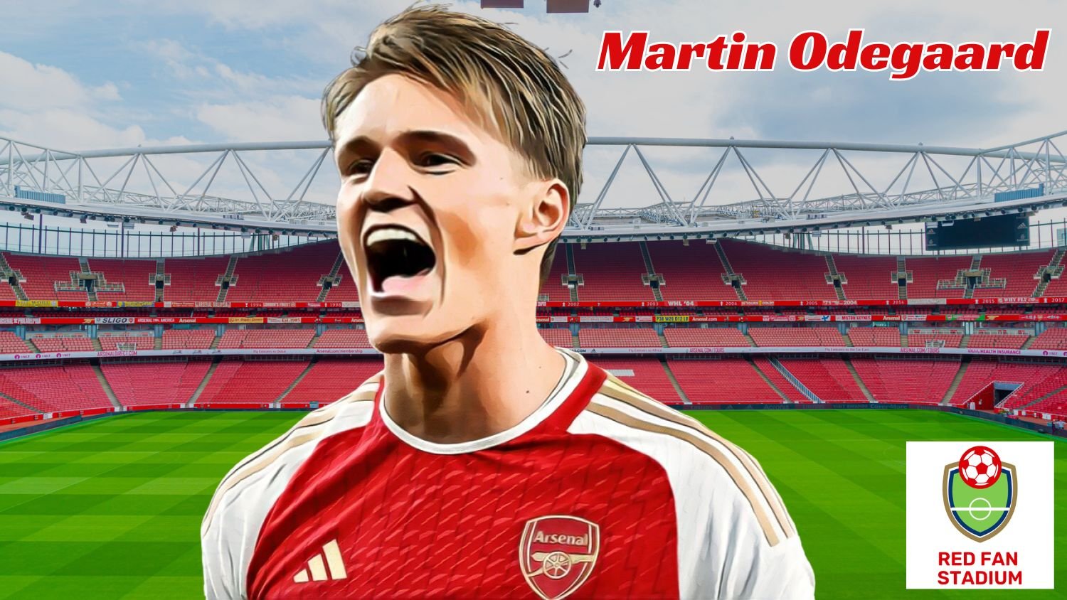 Martin Odegaard - Arsenal | Red Fan Stadium
