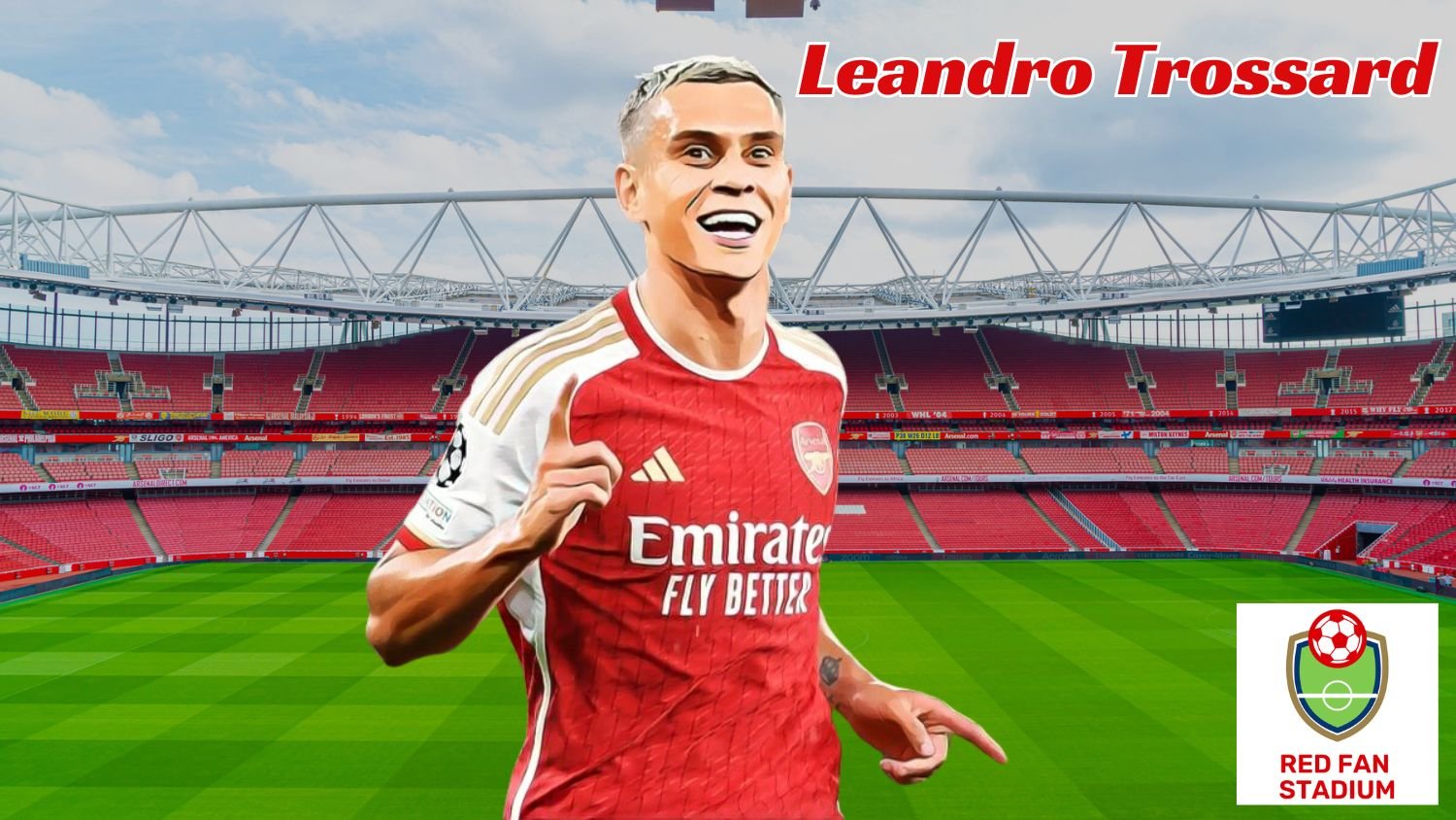 Leandro Trossard - Arsenal | Red Fan Stadium