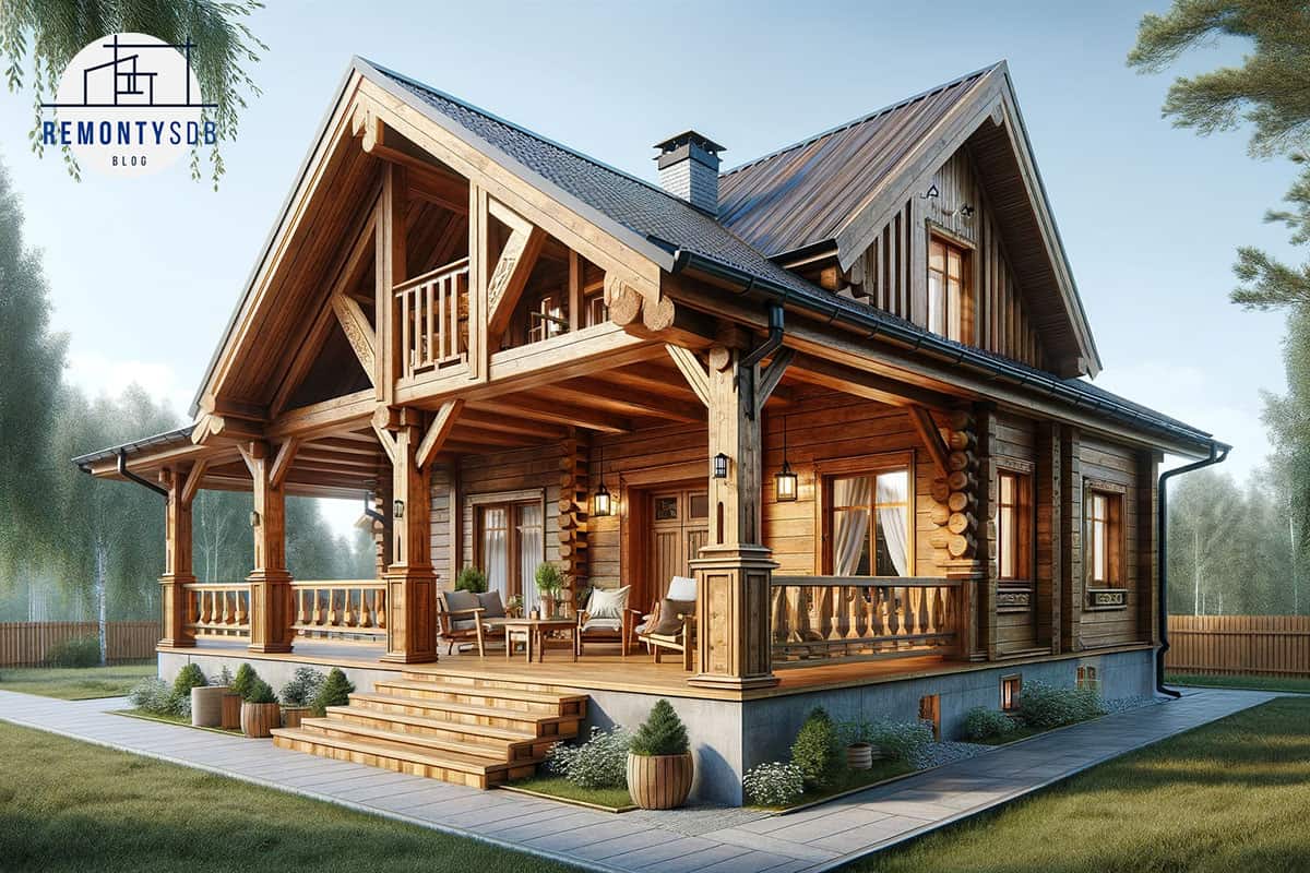 Jak stworzyć nowoczesny ganek przed domem? Murowany czy drewniany?