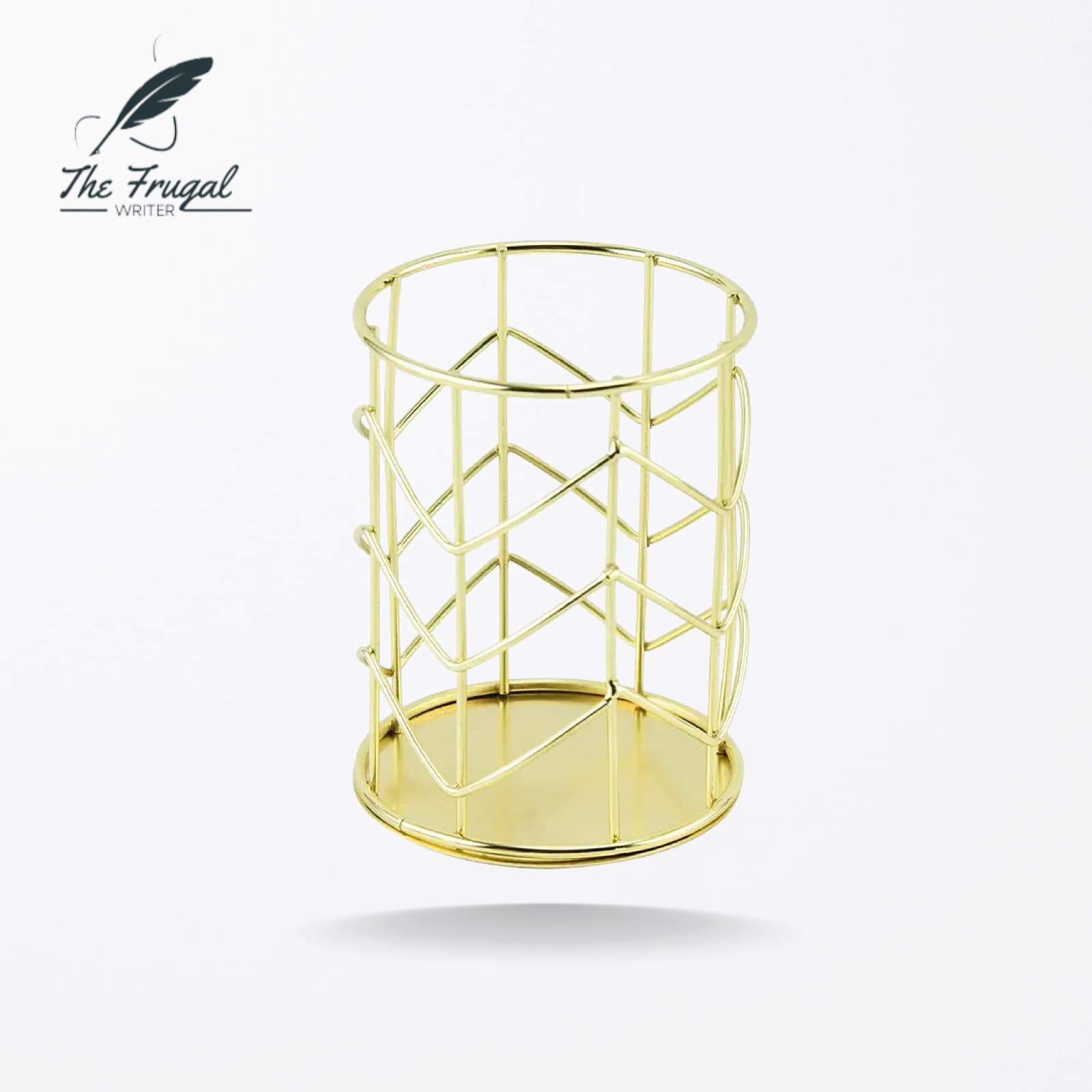 Gold Metal Organizer - Perfect for Home and Office Organization - The ...