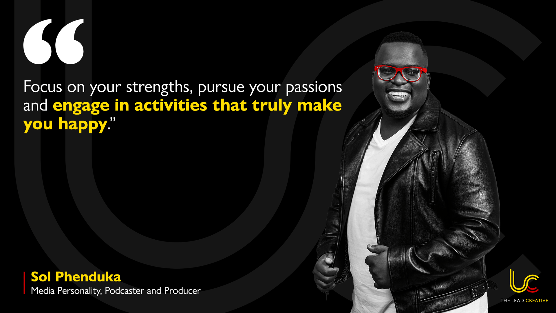 Sol Phenduka – The Lead Creative