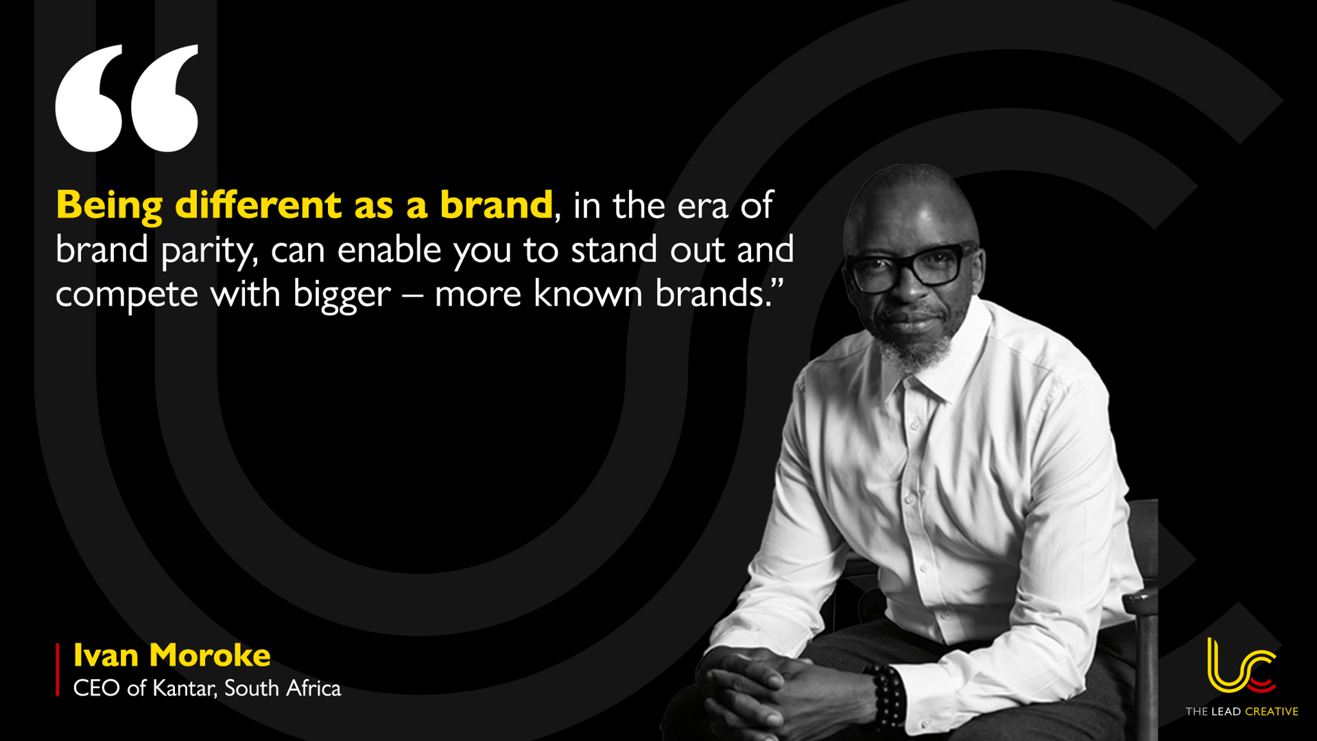 Ivan Moroke – The Lead Creative