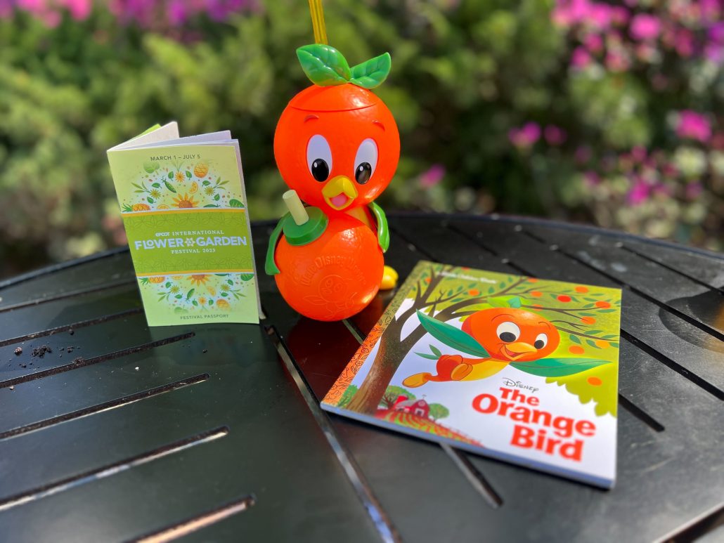 How to Get an Orange Bird Sipper Cup: EPCOT Flower & Garden Festival