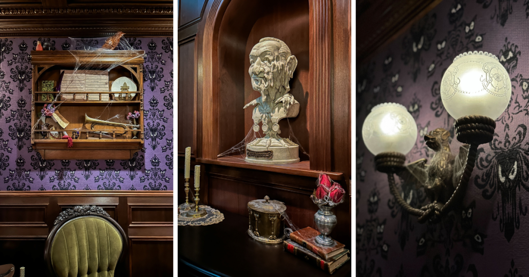 Haunted Mansion Parlor: A Guide to the Disney Treasure Lounge - WDW ...