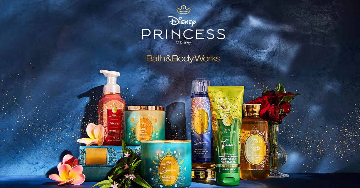 New Disney Princess Collection Coming to Bath and Body Works - WDW Magazine