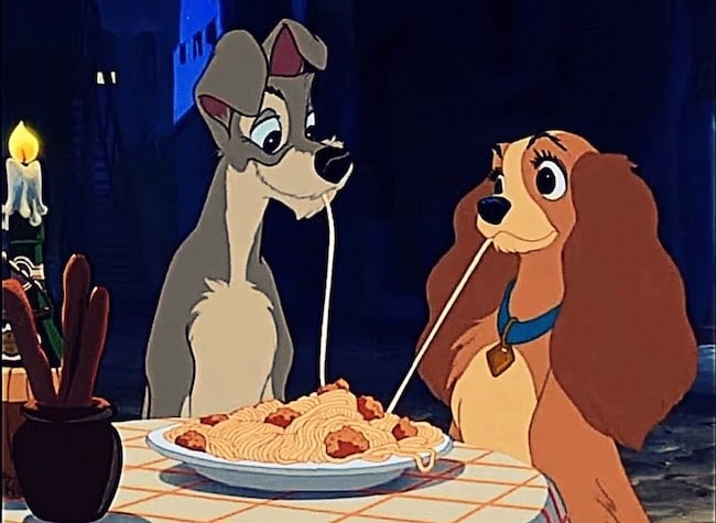 Disney Movie Food: Lady and The Tramp Spaghetti and Meatballs!