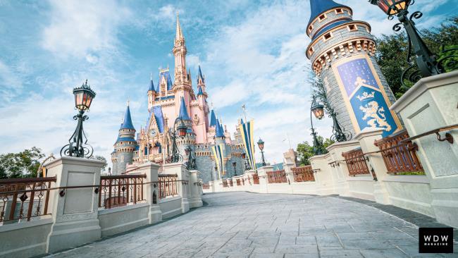 Download these FREE Cinderella's Castle Zoom Backgrounds