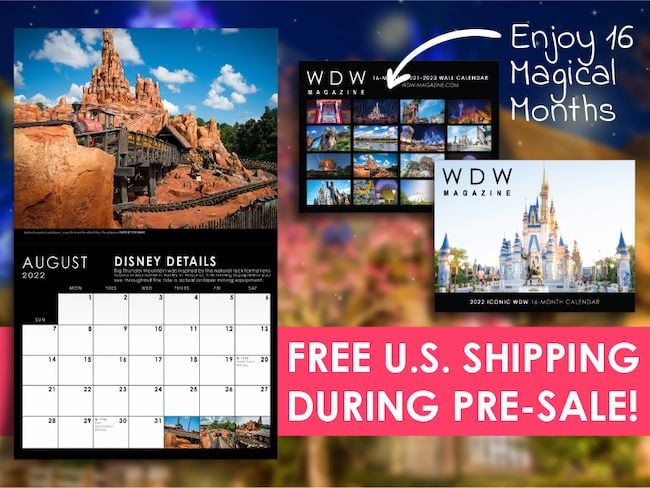 Preorder Our 2022 Walt Disney World Calendar NOW - WDW Magazine