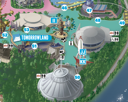 2024 Disneyland Park Map - Disneyland Resort - WDW Magazine