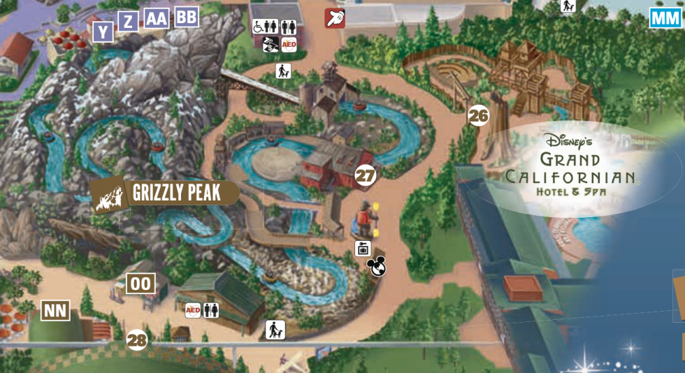 2024 Disney California Adventure Map - Disneyland Resort - WDW Magazine
