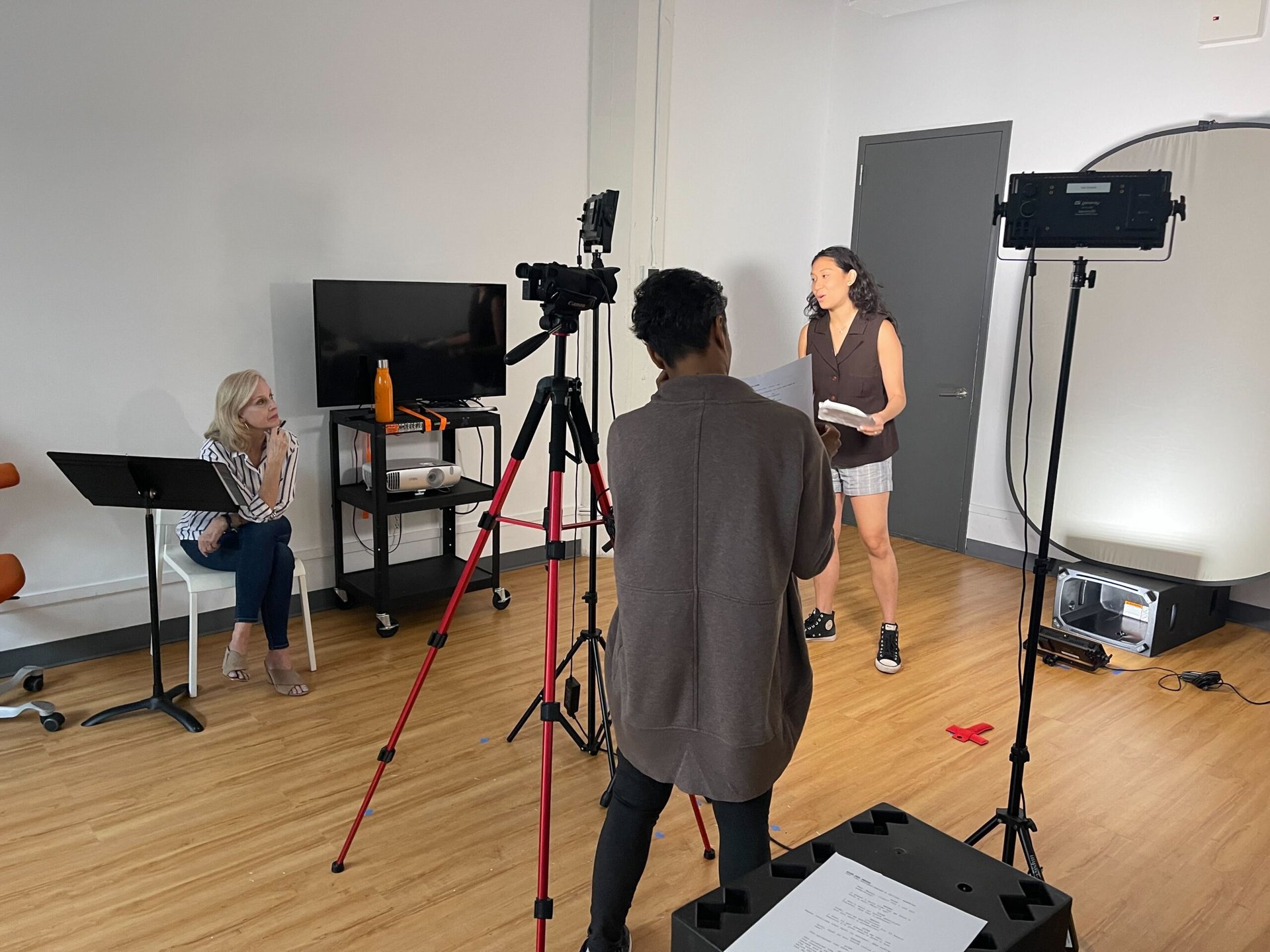 On Camera Lab | Course at TKS | Terry Knickerbocker Studio