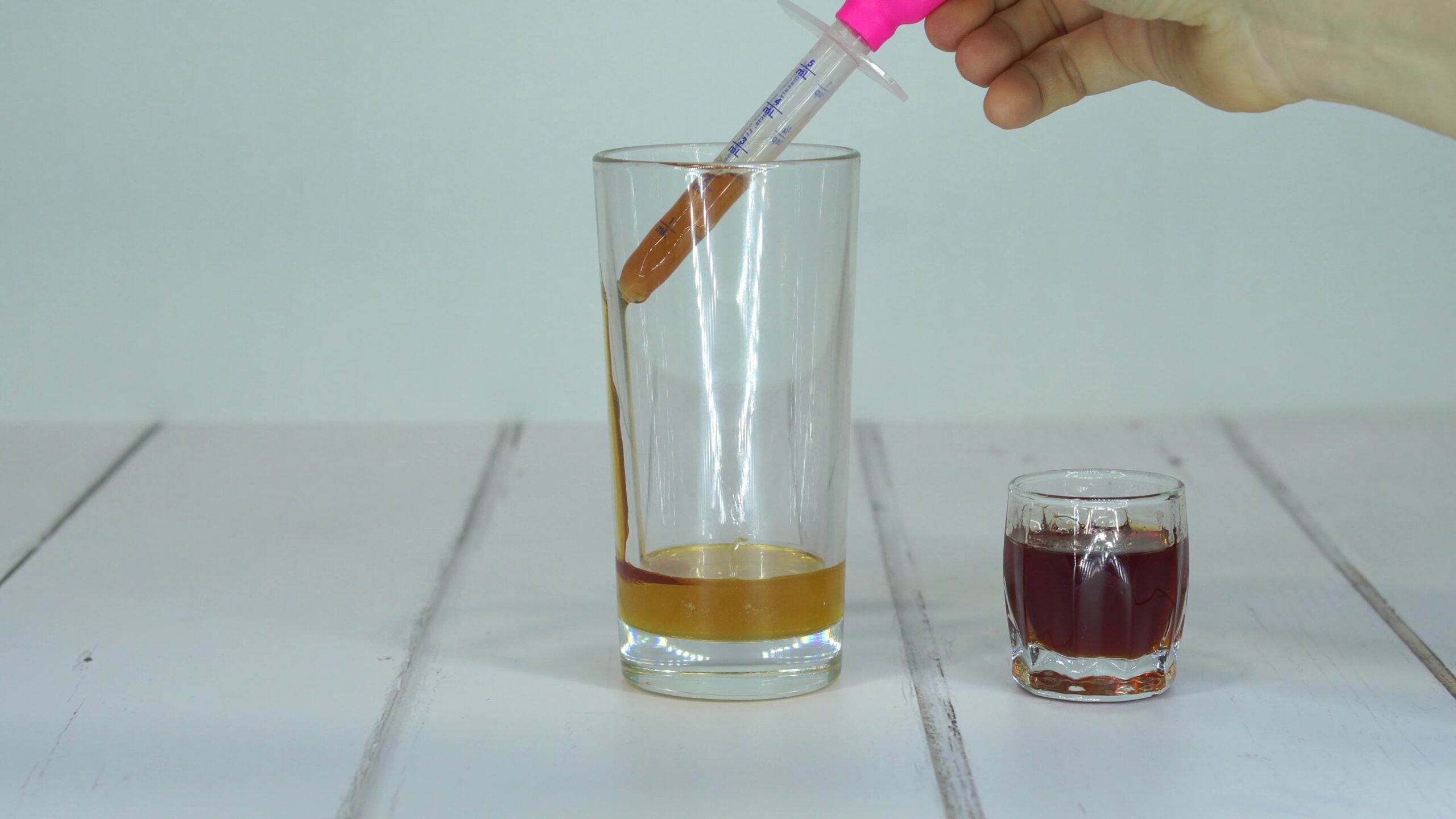 8 Layer Density Column Science Experiment