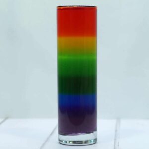 8 Layer Density Column Science Experiment